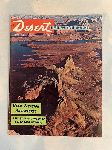 Desert Travel/Adventure Magazine May 1965 “Utah Vacation Adventures” | eBay