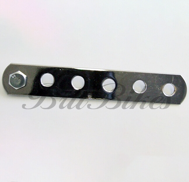 UNIVERSAL CHROME PLATED MOTORBIKE EXHAUST SILENCER MOUNTING BRACKET 6 ...