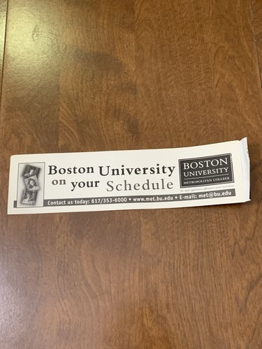 Lot of 6 Vintage Boston Radio Bumper Stickers WROR & WZLX The Who 2002 ...