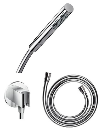 Hansgrohe Axor Starck Baton Hand Shower 1Jet Wall Outlet 1.25m Isiflex ...