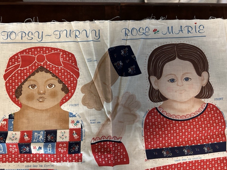 Topsy Turvy ROSE MARIE Doll Pattern To Make A Doll | eBay