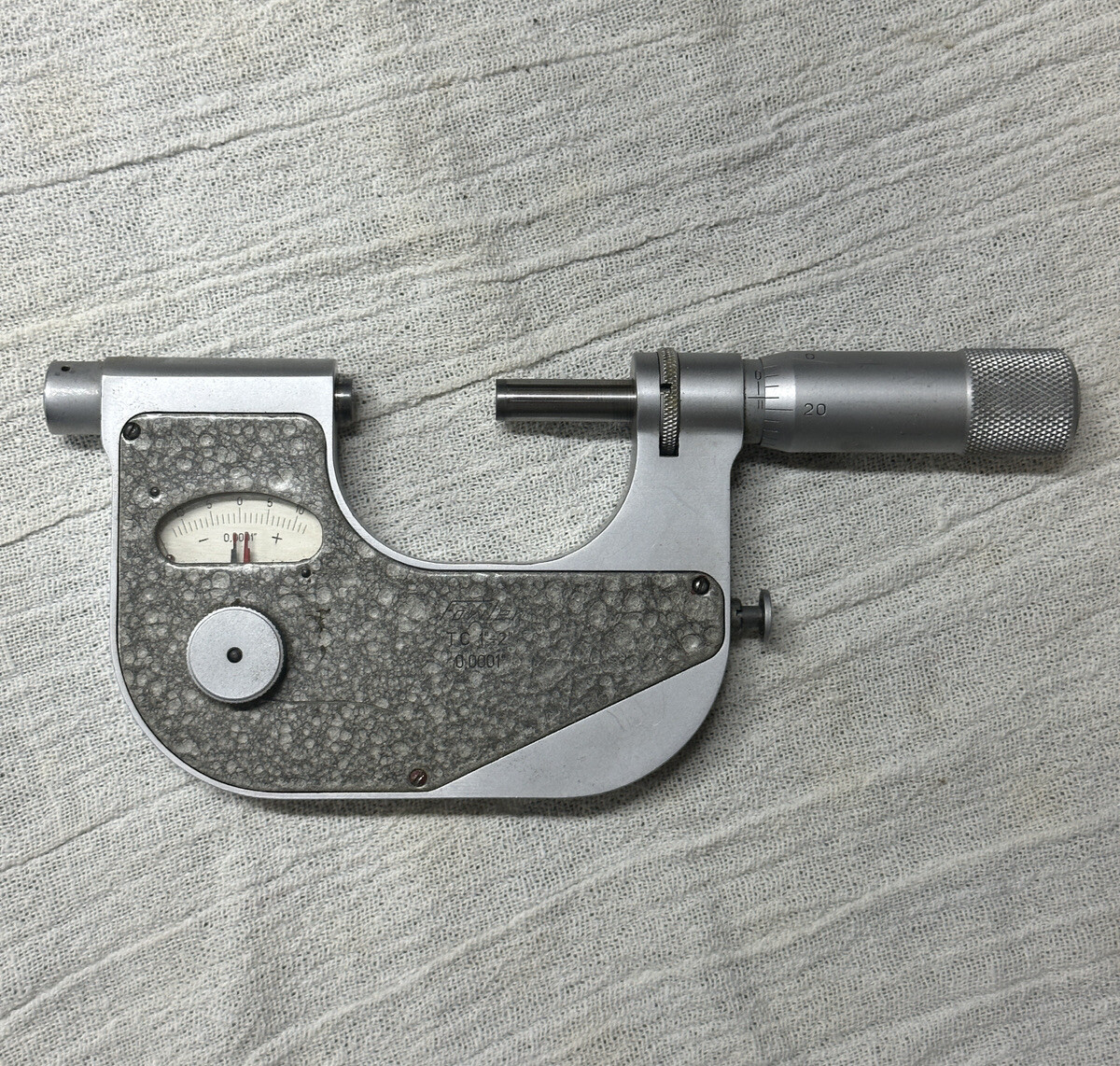FOWLER / VIS 1-2” .0001” INDICATING MICROMETER COMPARATOR Machinist ...