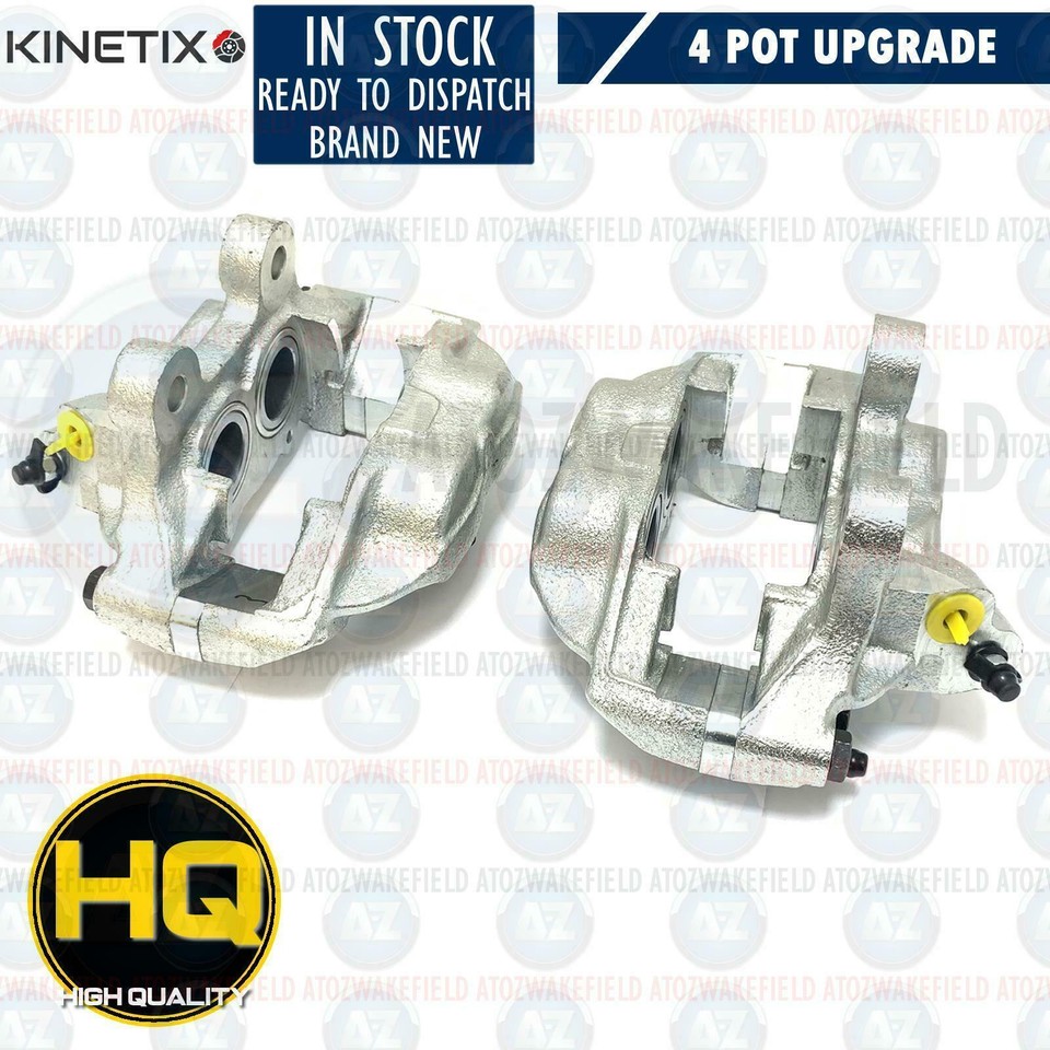 FOR AUSTIN PRINCESS ESCORT CAPRI TRIUMPH UPGRADED 4 POT BRAKE CALIPERS ...