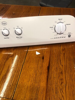 whirlpool washing machine control panel and control board W10423793 ...