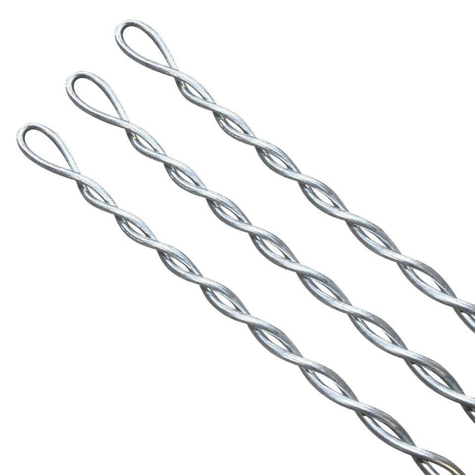 42 in. Wire Fence Stays - Class 1 Galvanized Steel - Barbed & Barbless ...