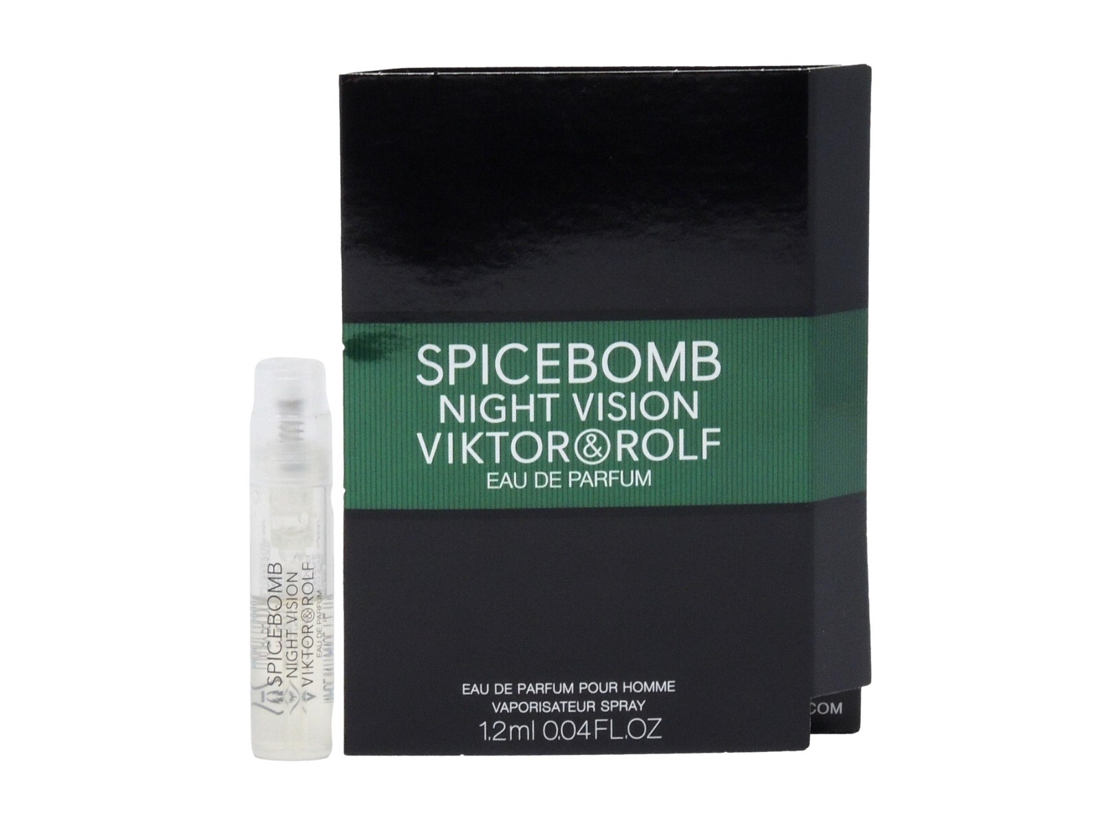 V&R VIKTOR & ROLF SPICEBOMB NIGHT VISION EDP 1.2ml .04fl oz x 1 COLOGNE ...
