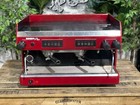 RENEKA PLUS LOW CUP 2 GROUP RED ESPRESSO COFFEE MACHINE COMMERCIAL ...