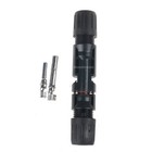 Solar Panel Connector Male/Female Waterproof IP65 Solar Cable Connector ...