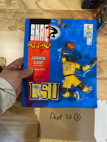 1993 SHAQUILLE O’NEAL LSU Shaq Attack Jammin Giant action figure | eBay
