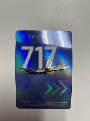 2022 Delta Airlines 717 Aircraft Card | eBay