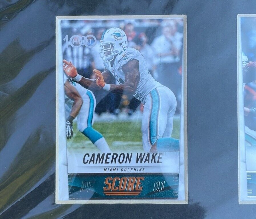 Miami Dolphins Mini Pennant Flag & 3 Player Cards - BRAND NEW | eBay UK