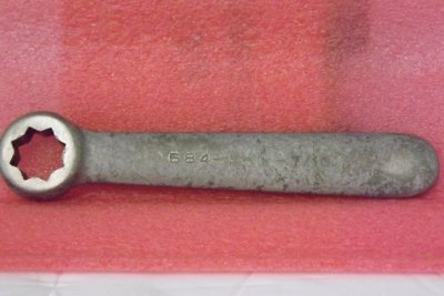 Armstrong #584 8 point 7/16 Lathe wrench | eBay