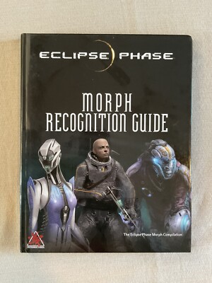 Eclipse Phase- Morph Recognition Guide RPG Posthuman Studios EP 21002 9780984583577| eBay