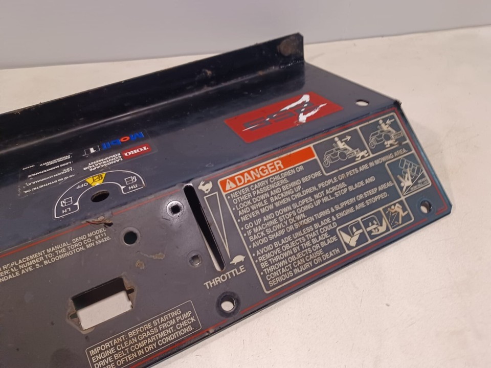 99-4623 TORO EXMARK CONTROL PANEL | eBay