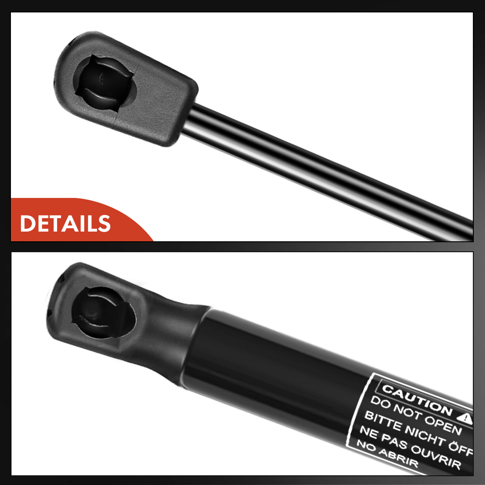 2x Rear Tailgate Lift Support Shock Struts for Toyota RAV4 2019-2024 ...