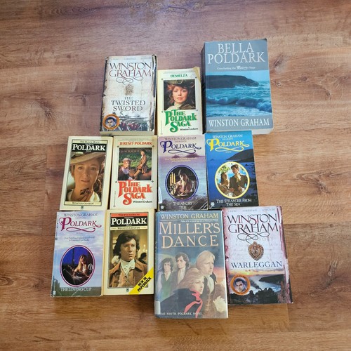 Winston Graham Poldark Series 11 Books (2-11 in series, missing #1 ...