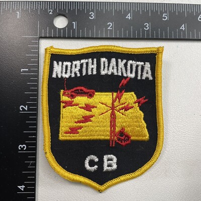 Vtg North Dakota CB Patch (C.B. Radio Amateur Radio) C27T | eBay