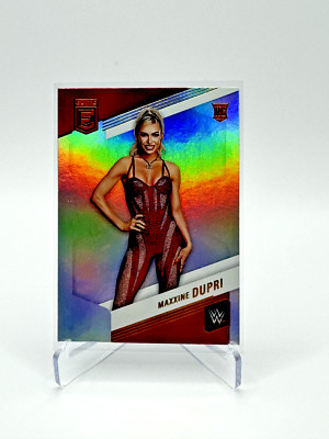 2023 Donruss Elite WWE Wrestling #91 Maxxine Dupri- NXT RC ROOKIE ...