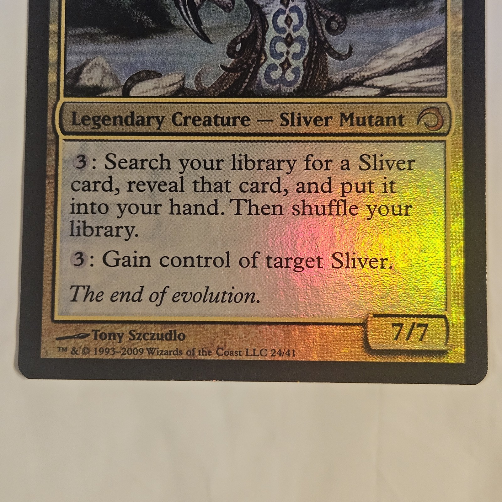 Magic The Gathering Silver Overlord Holographic | eBay