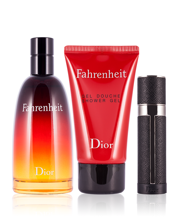 Dior Fahrenheit For Men by Christian 3pc Eau de Toilette Gift Set | eBay