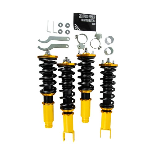 Front + Rear Suspension Coilovers Kits for Honda Civic 92-00 Acura ...