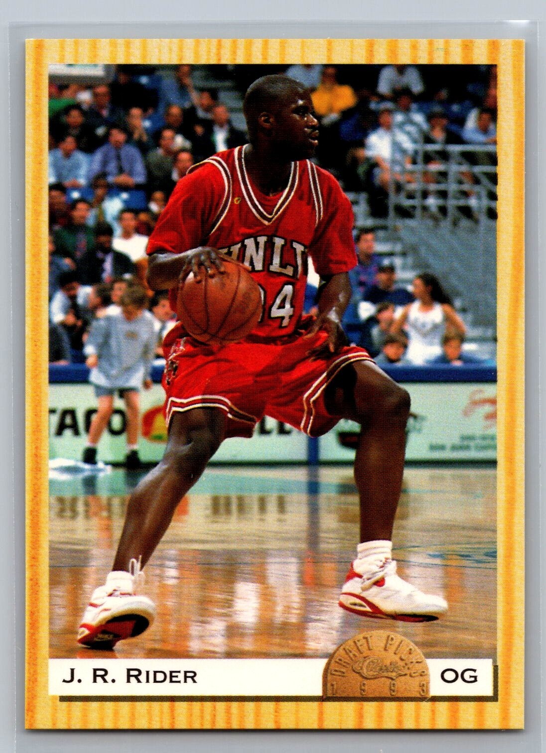 1993 Classic #4 J.R. Rider UNLV Rebels RC | eBay