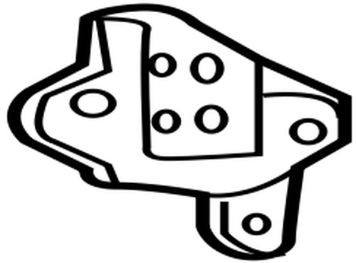 53803-60090 Toyota Bracket, front bumper side mounting, rh 5380360090 ...