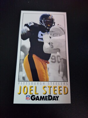 1992 FLEER GAMEDAY FOOTBALL ROOKIE CARD #286 JOEL STEED RC PITTSBURGH ...
