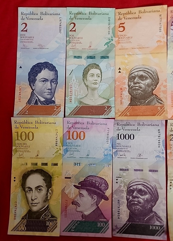 Lot. 14 Pcs Venezuela Paper Money Currency Set. 100 % Uncirculated | eBay