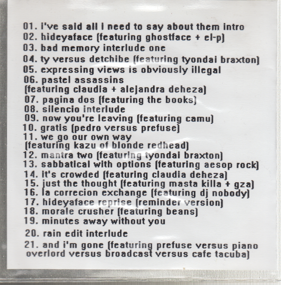 prefuse 73 surrounded by silence cd | eBay