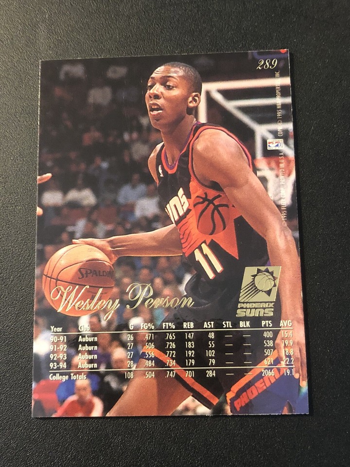 1994-95 Flair Wesley Person #289 Rookie RC | eBay