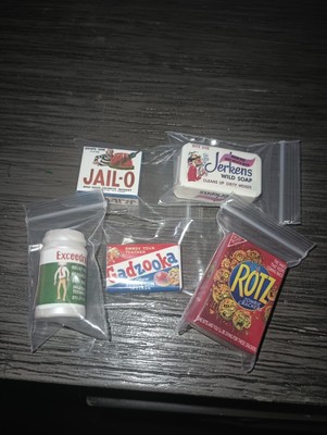 Wacky Packages Minis Uber Rare Vhtf Gadzooka Jerkens Jail-O Excedreen ...