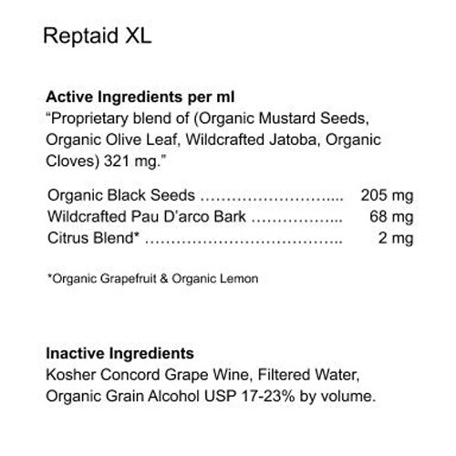 Amber Naturalz Reptaid & Reptaid XL - Natural Organic Reptile Immune ...