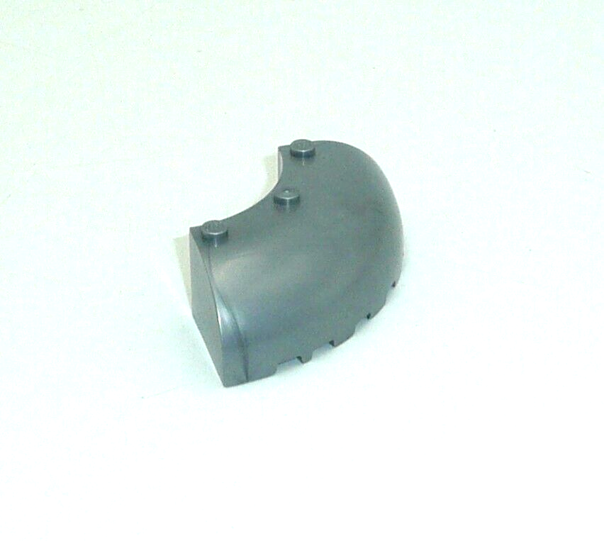 LEGO part 87559 FLAT SILVER Brick Round Corner 6x6x2 set 79120 Ninja ...