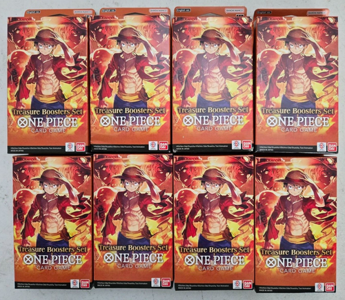 One Piece Card Game Treasure Boosters Set +6 Ages ( Lot of 8 Boxes ) | eBay