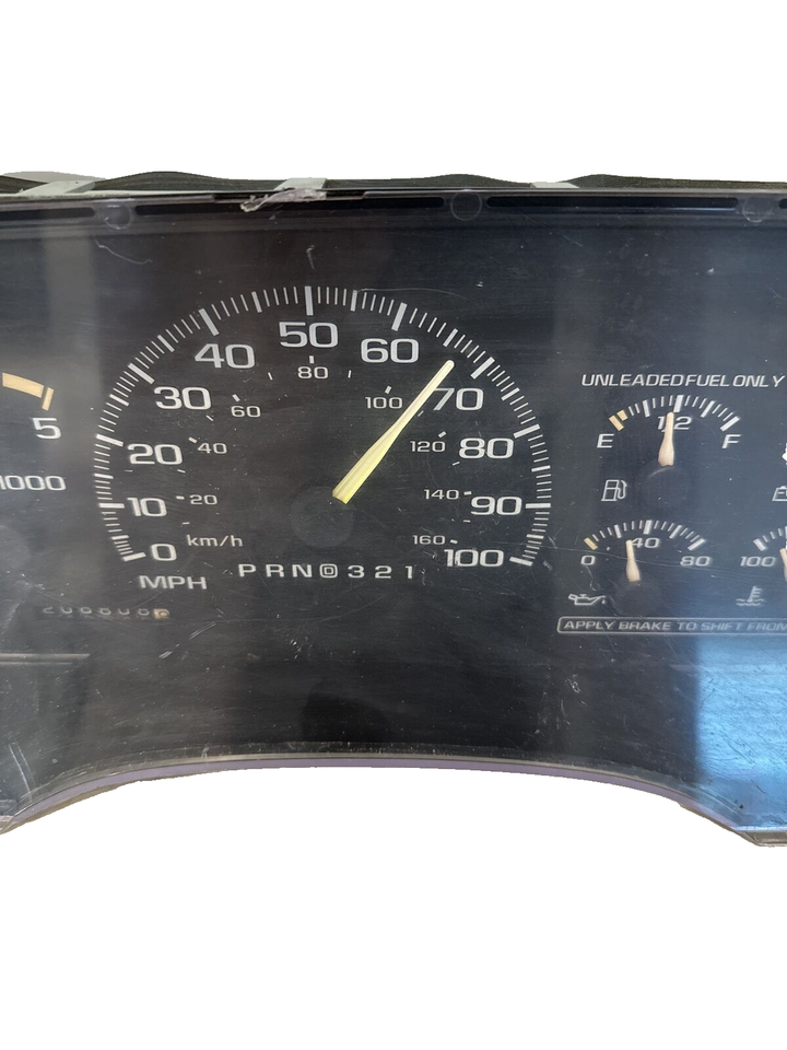 95-99 Chevy Silverado Suburban GMC Sierra OEM Speedometer Cluster | eBay