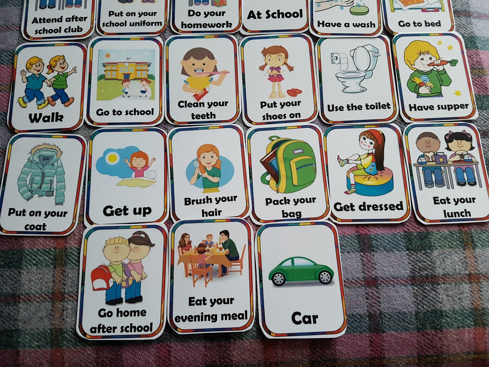 Truth of The Talisman: Daily Routine Flashcards For Autism Truth of The Talisman: Daily Routine Flashcards For Autism