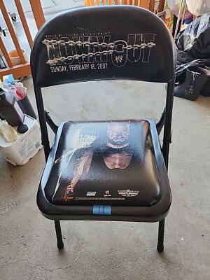 WWE No Way 2007 PPV Take Home Chair RARE STAPLES Center Undertaker | eBay