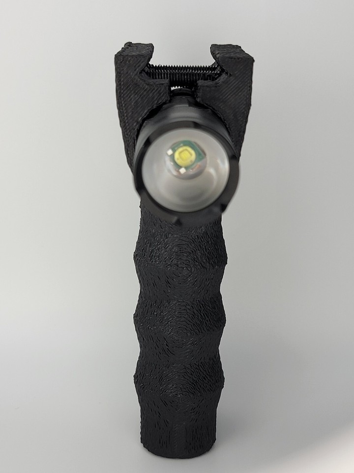 Picatinny Mount Tactical Flashlight - Textured | eBay