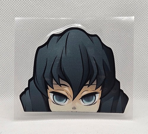 Demon Slayer Flashy Muichiro Tokito Anime Window Peeker JDM Vinyl Decal ...