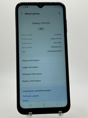 Samsung Galaxy A14 5G - Black - (Metro) - Smartphone - WORKS GREAT!! | eBay