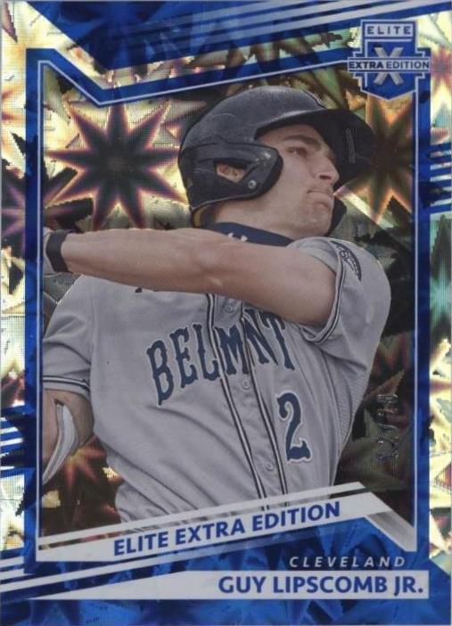 2022 Panini Elite Extra Edition - Guy Lipscomb Jr. #151 Blue Signatures ...