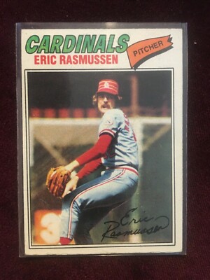 1977 Topps #404 Cardinals Eric Rasmussen Baseball Card | eBay