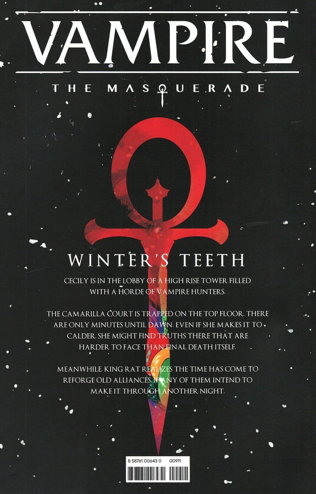 Vampire the Masquerade Comic 9 Winter's Teeth First Print 2021 Tim ...