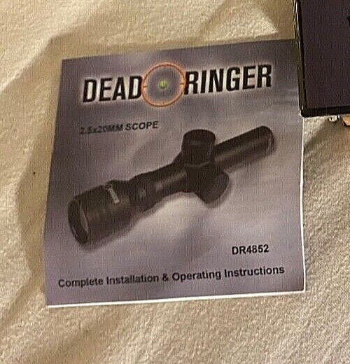 New-In-Box Dead Ringer Rifle Scope-For Rifles, Shotguns, Muzzleloader ...