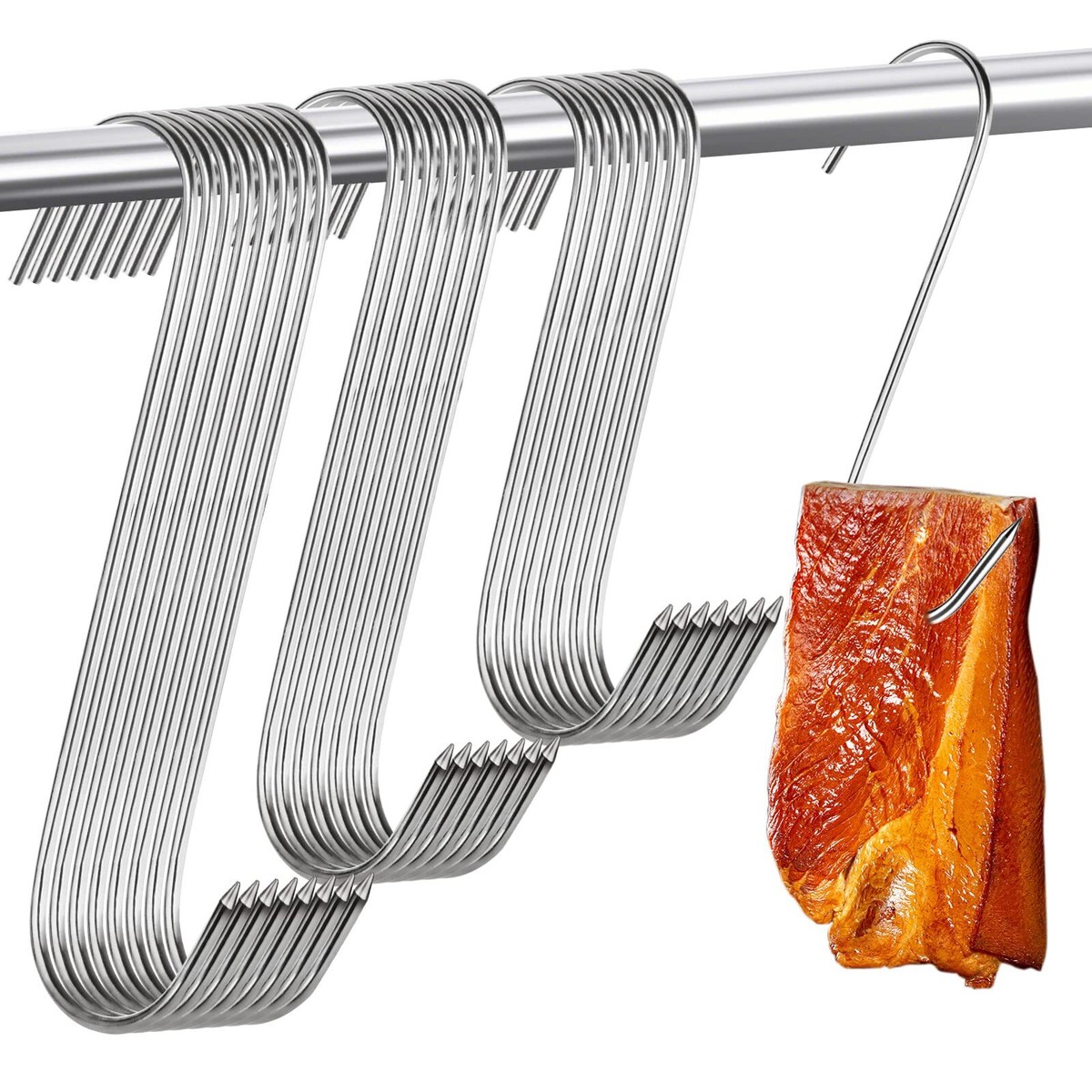 Hanging Meat Hooks Smoke & Meat Hooks – Vuur & Rook