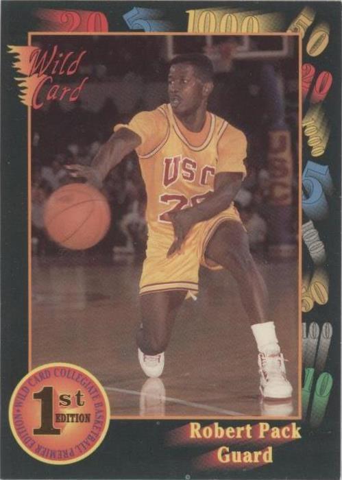 1992 Wild Card Collegiate - Robert Pack #17 for sale online | eBay