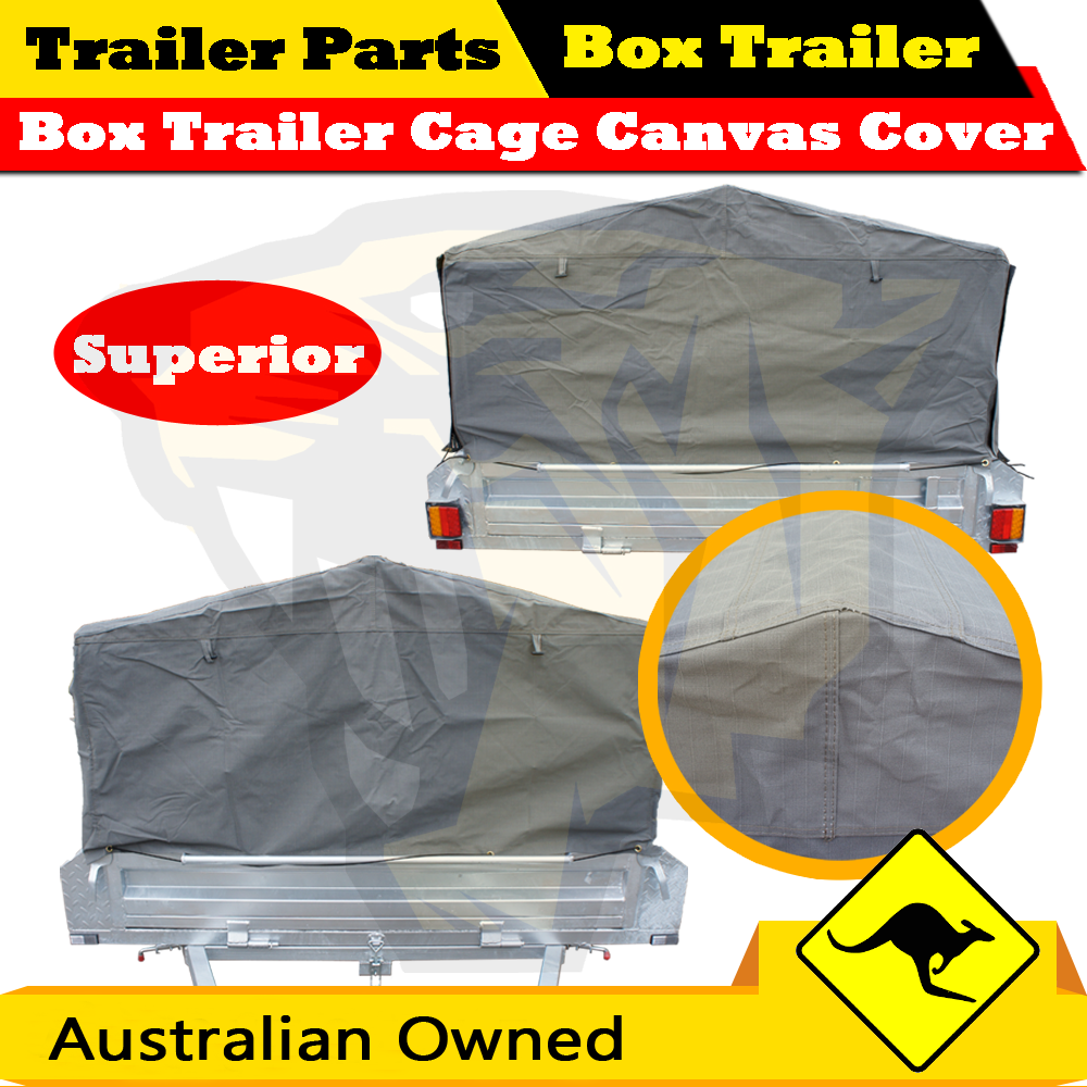 Superior 10X5 TRAILER CAGE CANVAS COVER (600mm) | eBay