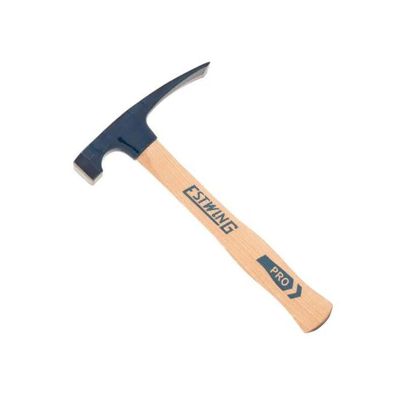 Estwing EW6 21BL 21 Oz Bricklayer Hammer With Wooden Handle