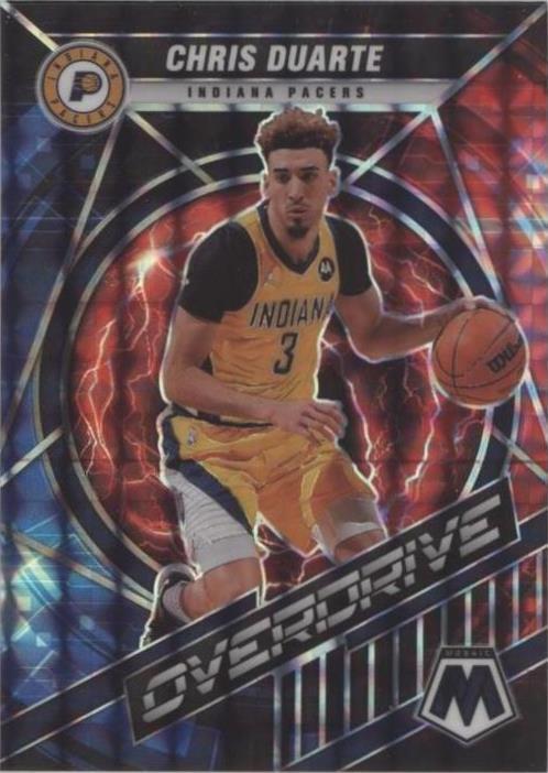 2021-22 Panini Mosaic - Overdrive Chris Duarte #22 (RC) for sale online | eBay